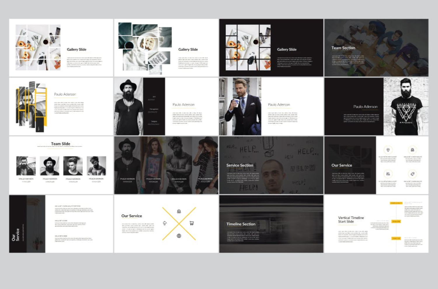 2748 时尚简约设计风格多用途商业keynote模板 Sparta Powerpoint Template-GOOODME果觅网 _ 果觅网（gooodme）